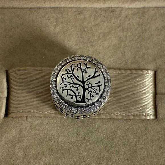Pandora | Jewelry | Pandora Grandma Cz Charm Tree | Poshmark